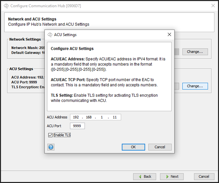 Koppeln von Aperio-fähigen Schlössern mit dem AH40 IP-Hub